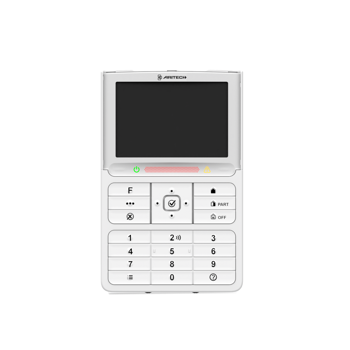 Clavier blanc et lecteur - Alarme Distribution Système Aritech