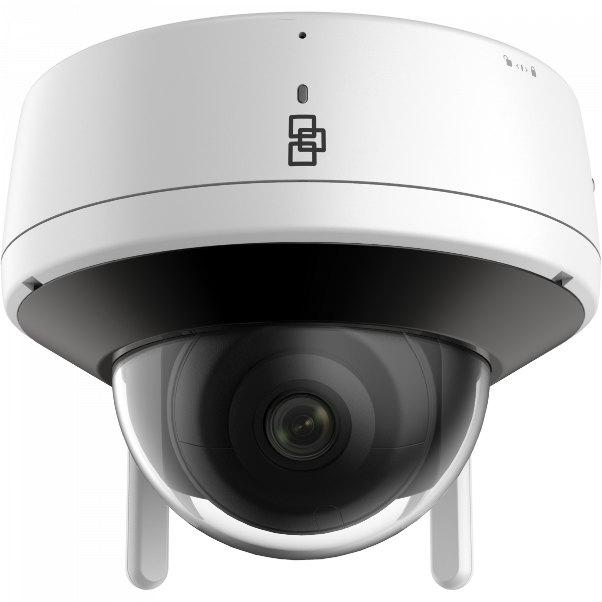Camera dome wifi 4mpx obj fixe - Alarme Distribution Système Aritech